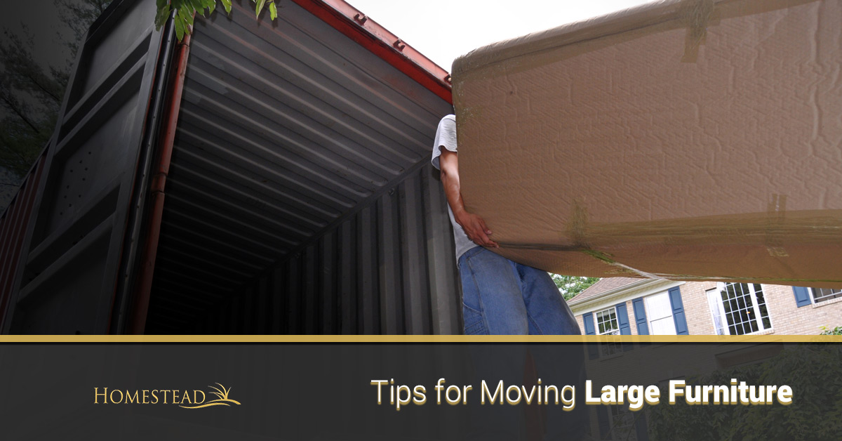 Moving and Storage Considerations: Tips for Moving Heavy Furniture