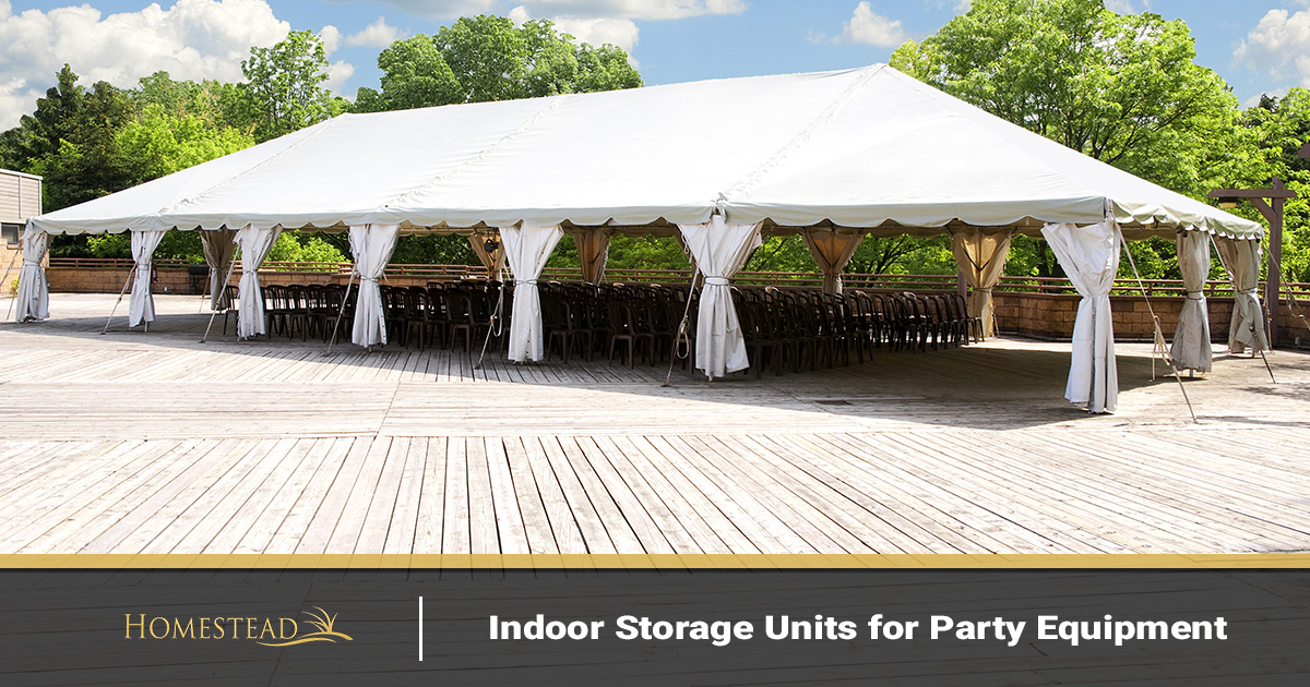 Self Storage Greeley: Indoor Storage Units for Party Equipment